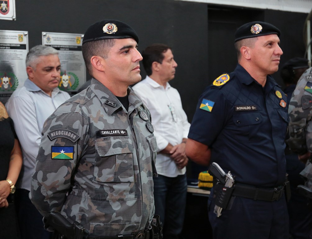 Comandante Geral da PMRO preside passagem de Comando da COE e anuncia ...
