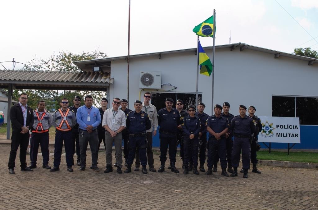 Reforma do 3°GP do 5° BPM é concluída em parceria com a ESBR Jirau ...