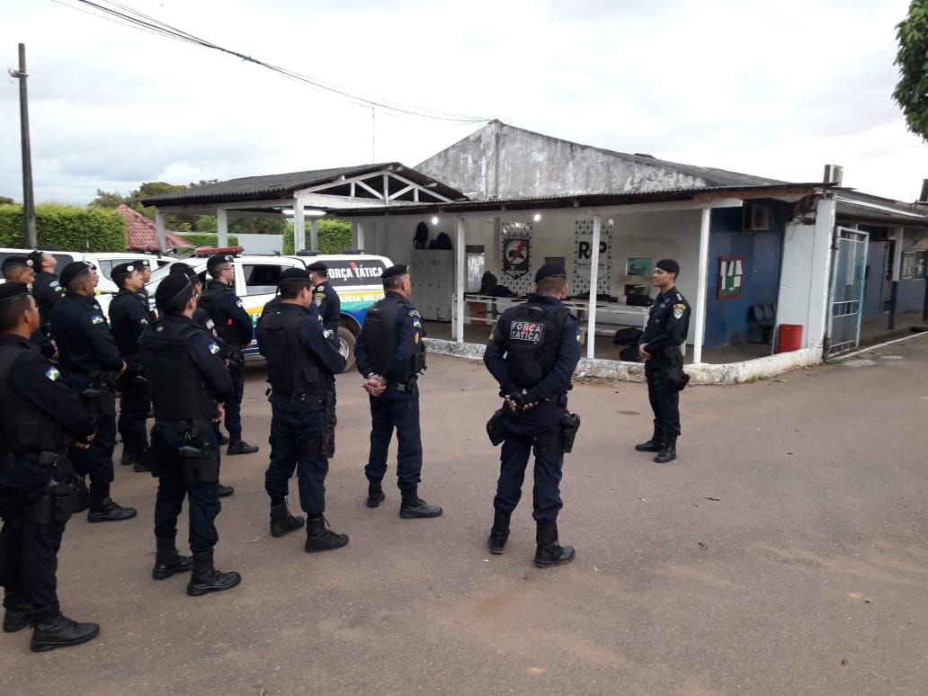 Comandante Geral da PMRO visita as Unidades Operacionais da Capital e ...